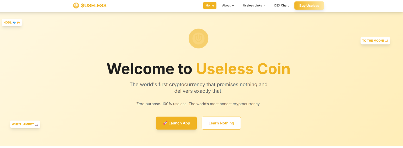What is $USELESS? Can It Really Hit $1? - CoinRank