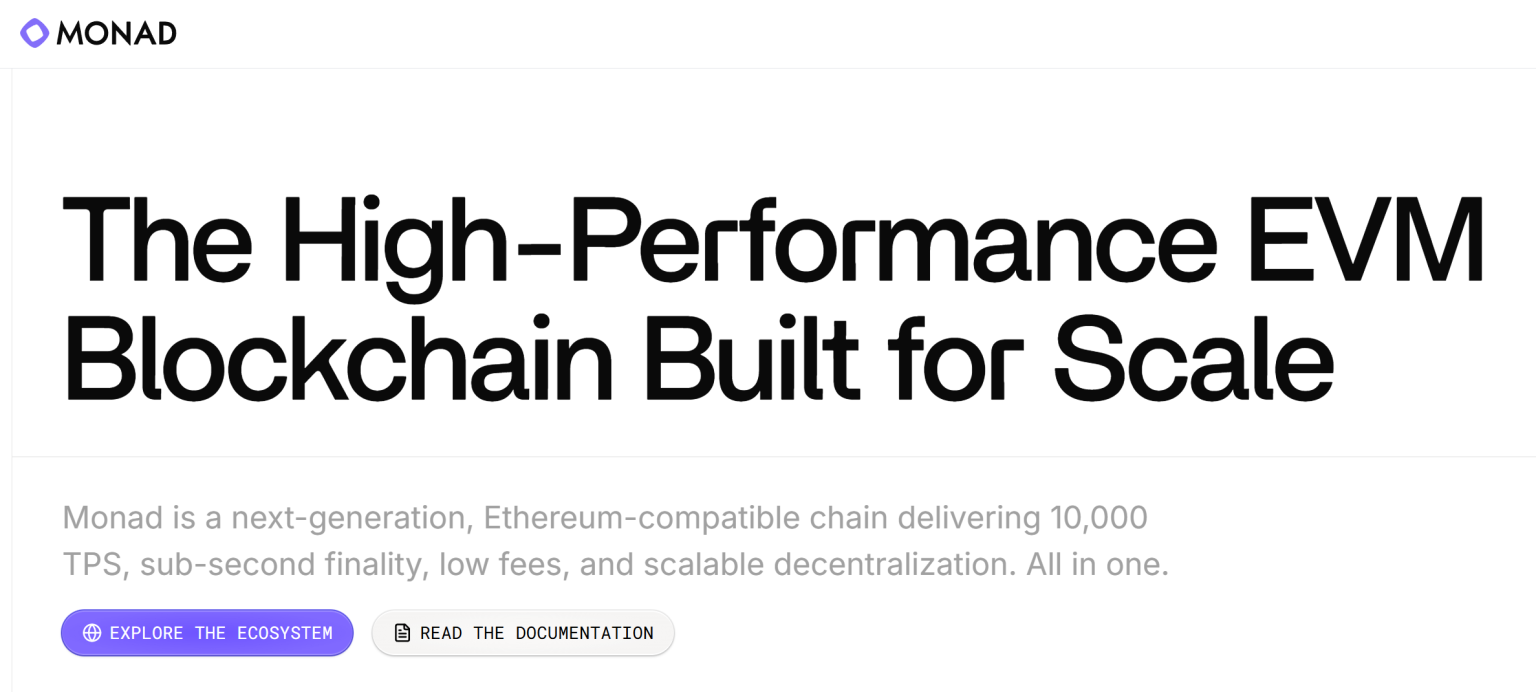 What is Monad? $MON Explained - CoinRank